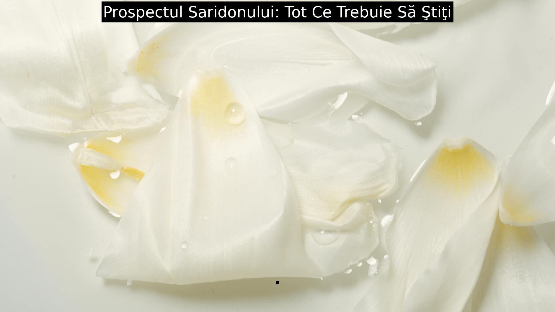Prospectul Saridonului: Tot Ce Trebuie Să Ştiţi - Stomatologie 360